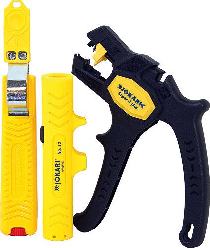 Jokari Cable processing set + cable knife cable stripper and wire ...