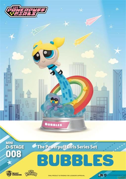 Beast Kingdom The Powerpuff Girls statuettes Mini Diorama Stage The ...