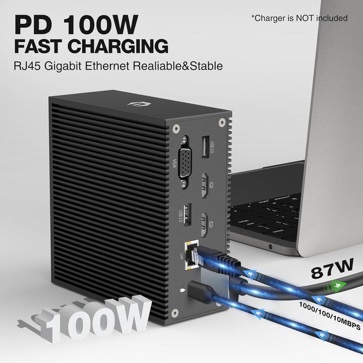 Bigbig won USB-C-Dockingstation Triple Display Multiport Hub - Galaxus