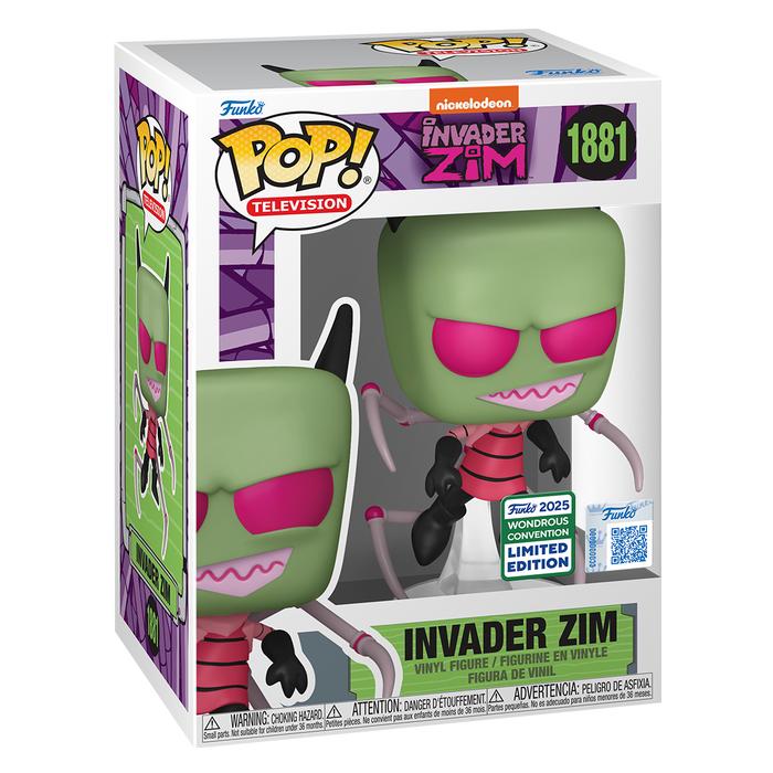 Funko POP! Invader Zim - Invader Zim with Irken PAK Legs Exclusive 2025 ...