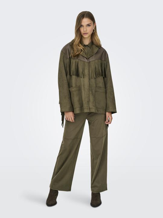 Only Onlfrange Life Fauxsued Fring Jacket Otw - kaufen bei Galaxus