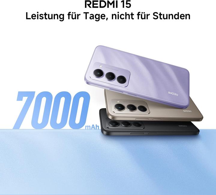 Xiaomi Redmi 15 (256 GB, Nero notte, 6.90") - acquista su Digitec