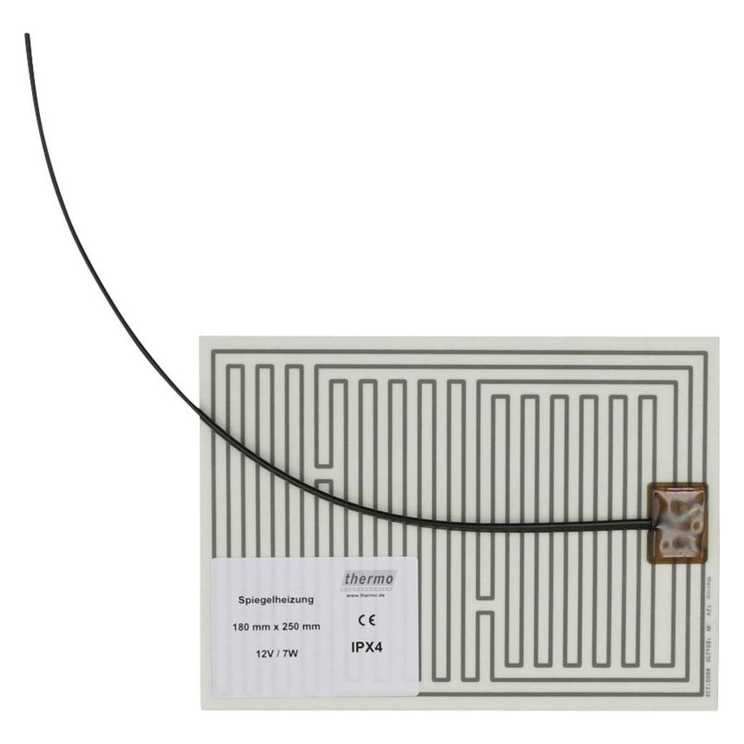 Thermo Tech Heizfolie 12 V/AC, 12 V/DC 7 W Schutzart IPX4 (L x B) 250 ...