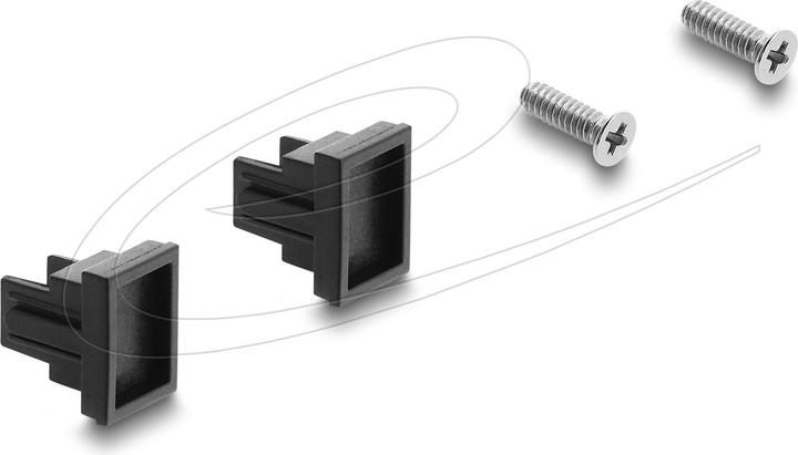 Delock Panel Mount SC Simplex Buchse zu SC Simplex Buchse si - Galaxus