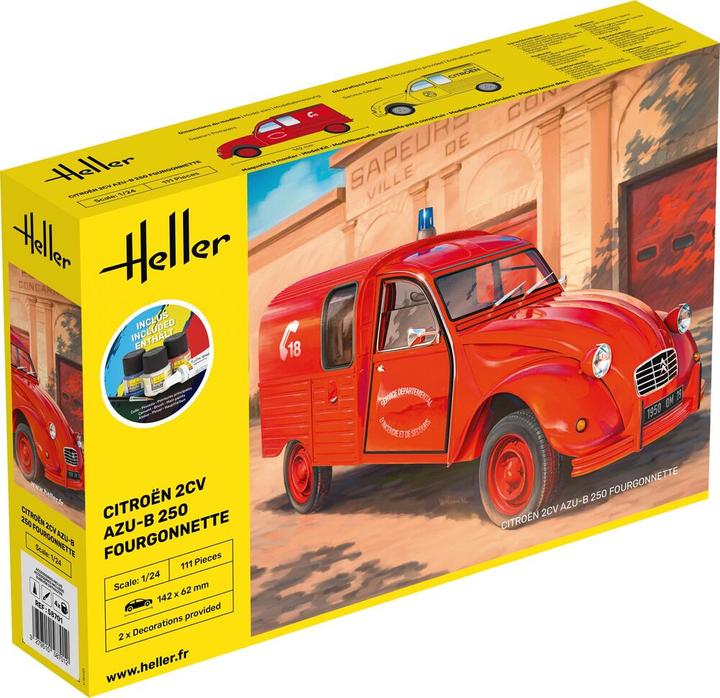 Heller STARTER KIT Citroen 2CV Fourgonette AK 250 - kaufen bei Galaxus