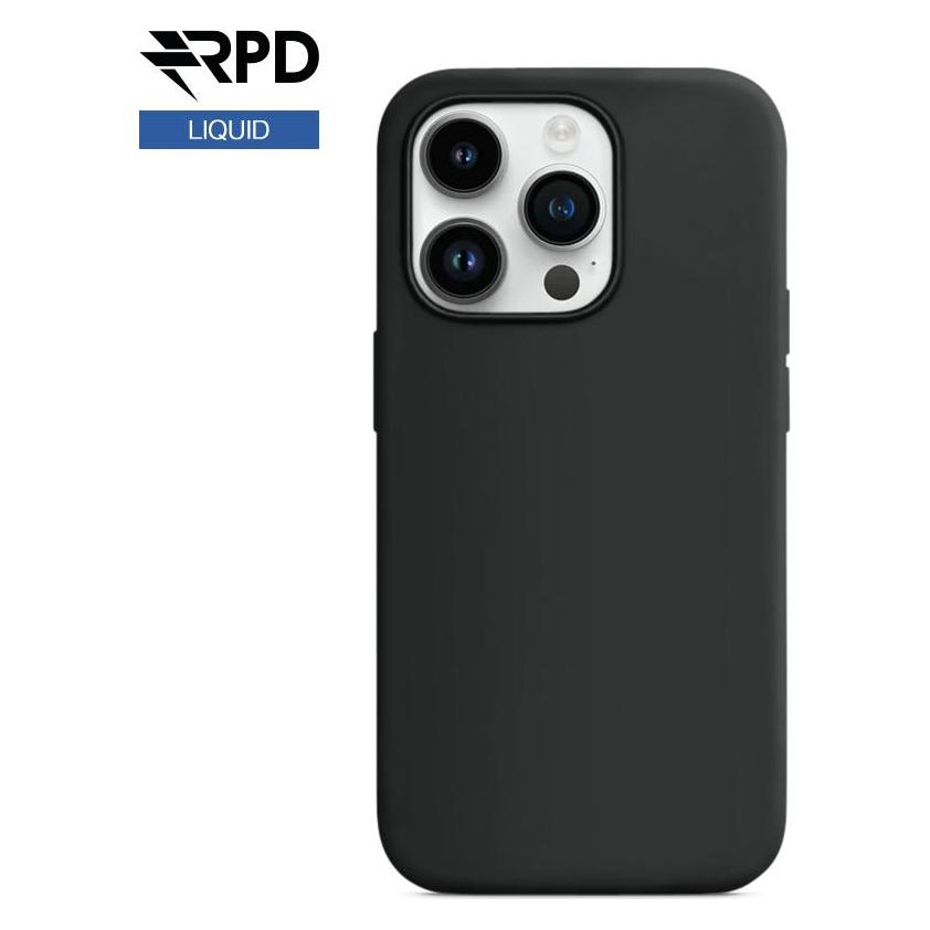 RPD iPhone 13 Pro - Silicone Case Schwarz, Liquid (Magsafe-Version ...