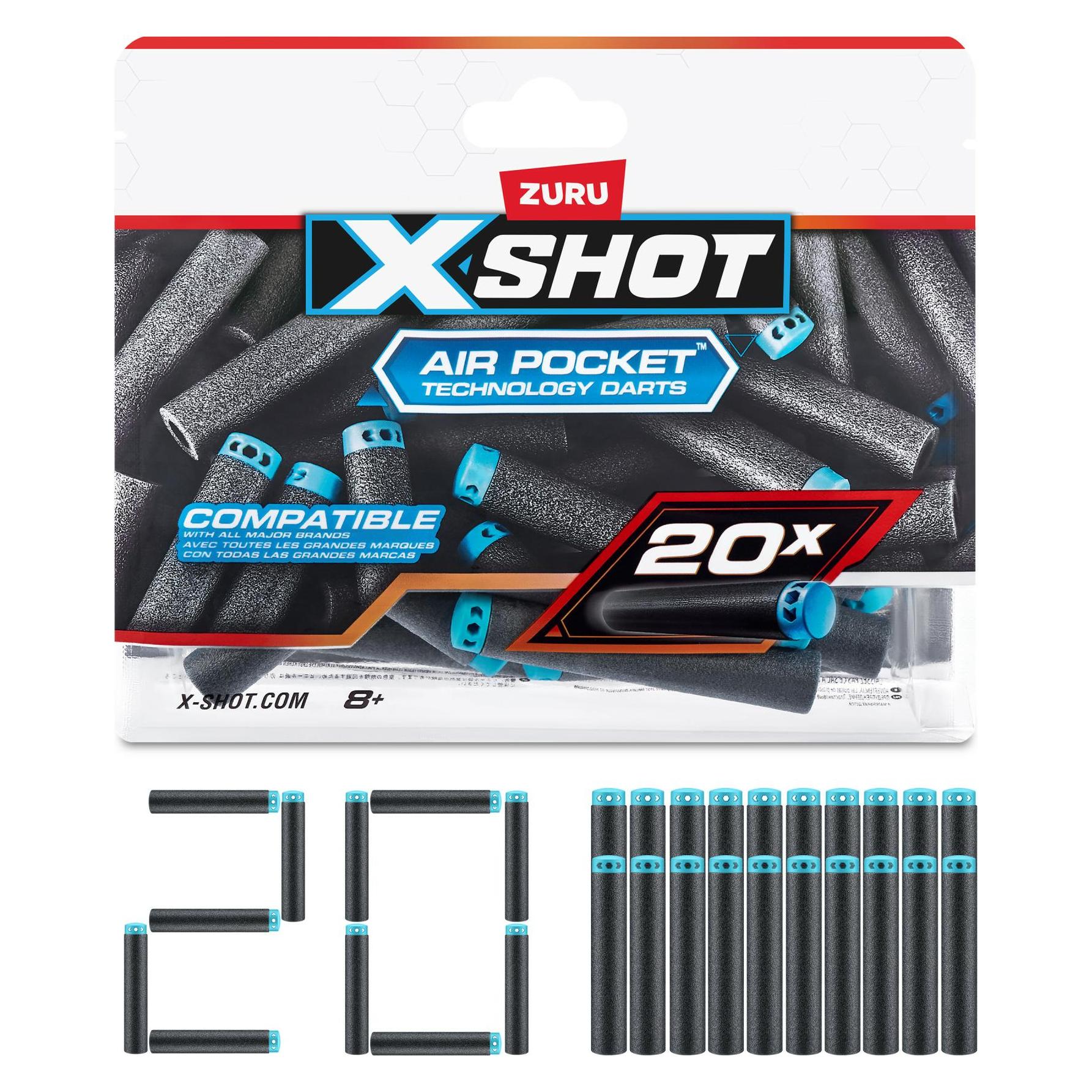 Xshot X-Shot Excel 20PK Refill Darts Foilbag - kaufen bei Galaxus