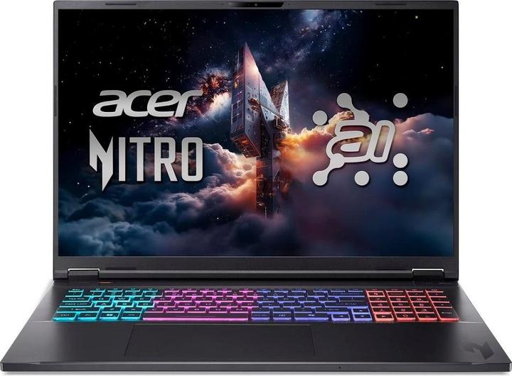 Acer Nitro 18 AI RTX 5070 Ti (18", 1000 Go, 32 Go, DE, AMD Ryzen AI 7 ...