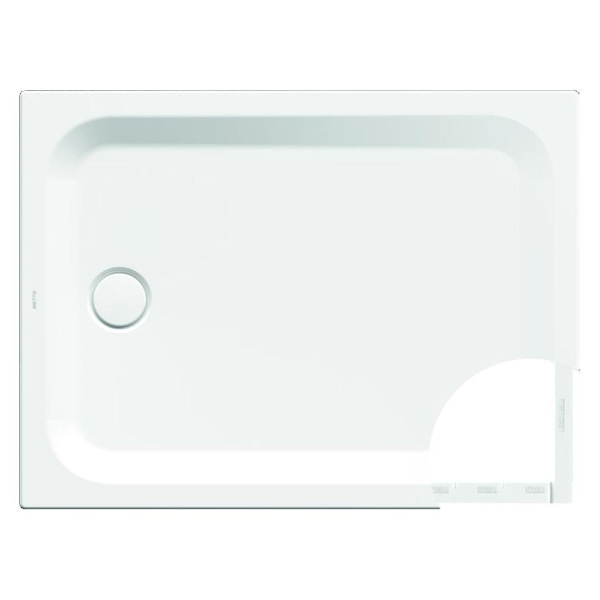 Bette BetteUltra rectangular shower tray with minimum tub support ...