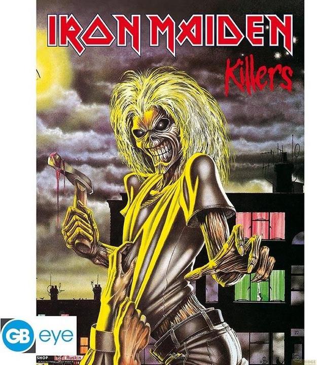 GB Eye IRON MAIDEN - Set 2 Chibi Posters - KillersNumber of the 52x38 x4