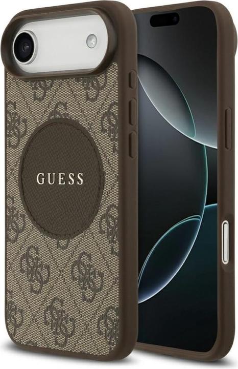 Guess - 4G Circle Classic Logo MagSafe (GUHMP17MP4PGRSGW) - iPhone 17 ...