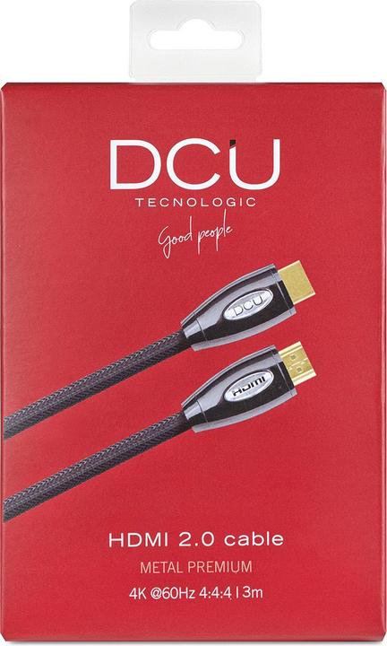 DCU Tecnologic HDMI CONNECTION M - HDMI M METAL PREMIUM 1.5M 4K 60HZ (1.50 m, HDMI) - Galaxus