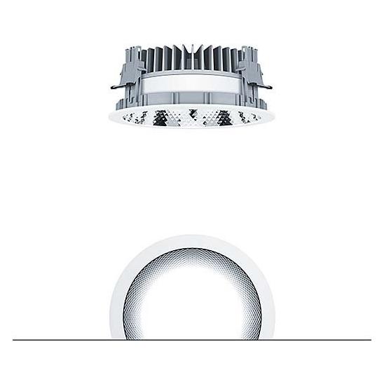 Zumtobel Gruppo LED Downlight Panos EVO #60815874 R200L24W840230VFALWH ...