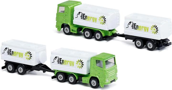 Siku Truck with tanker body and trailer, Super Series, metal, from 3 ...