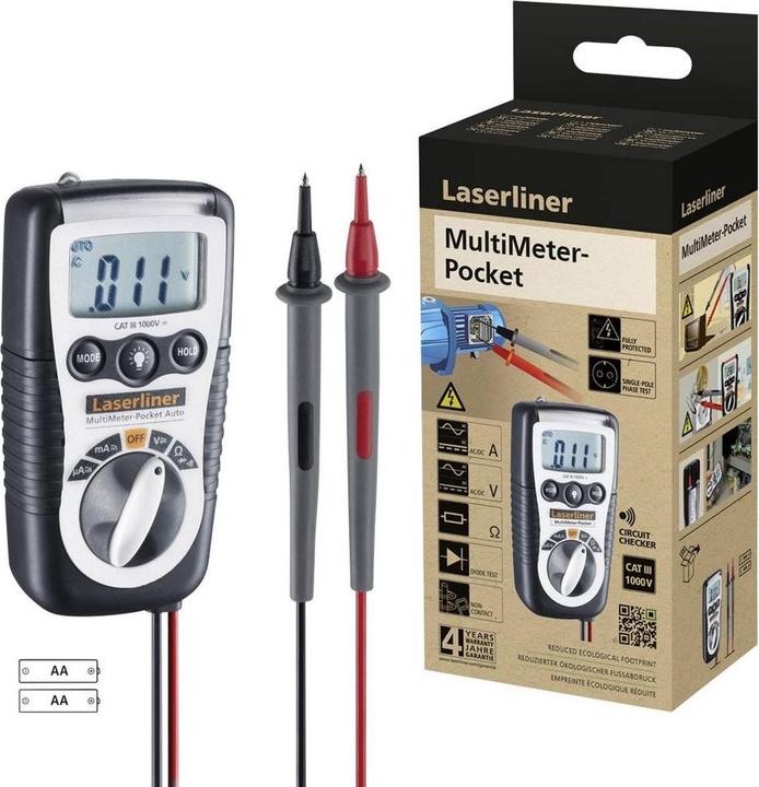 Laserliner MultiMeter-Pocket Hand-Multimeter - acheter sur Galaxus
