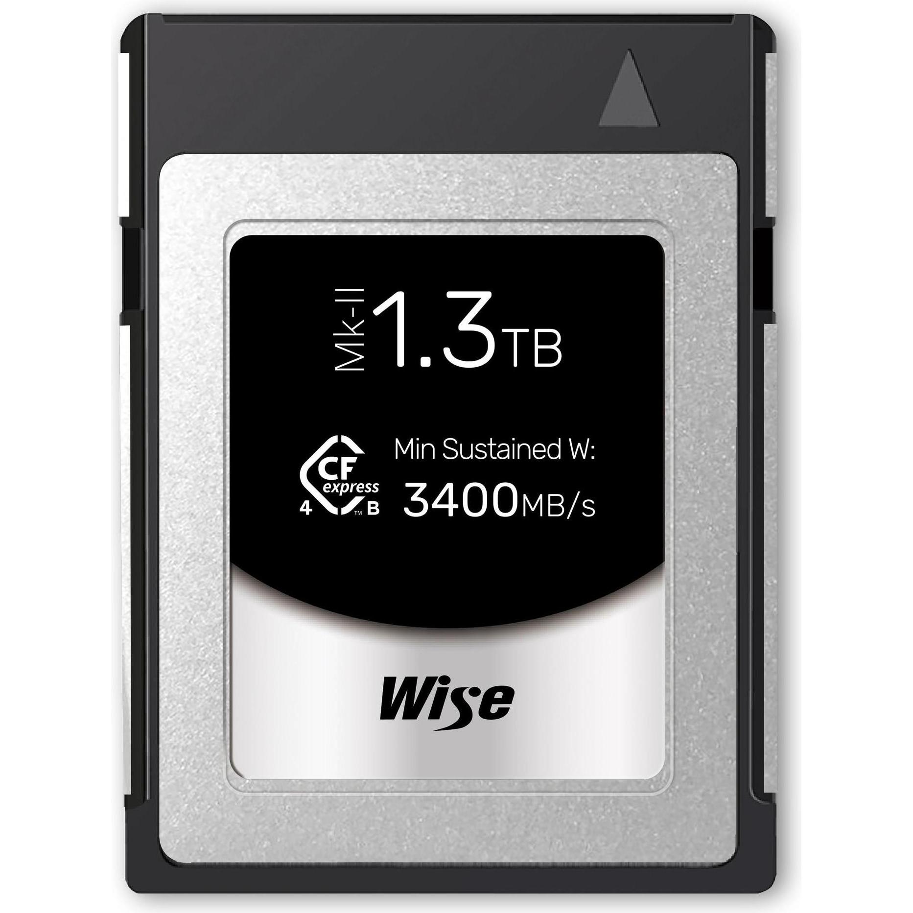 Wise CFexpress 4.0 Type B PRO 1,3TB MK-II WI-CFX4-B1300PM2 (1300 GB ...