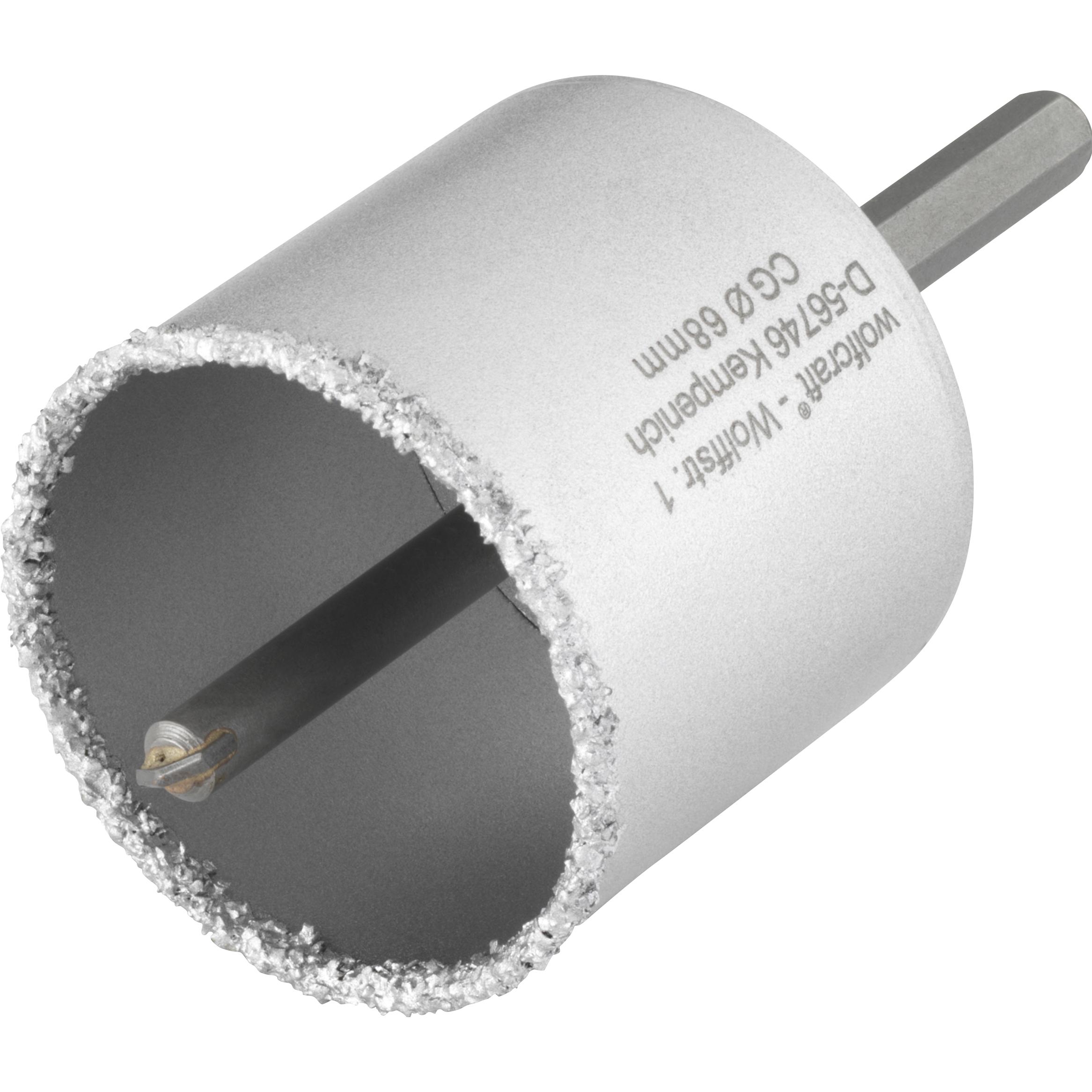 wolfcraft 1 Drill bit HM w. Shank and drill ø68mm (68 millimetres ...