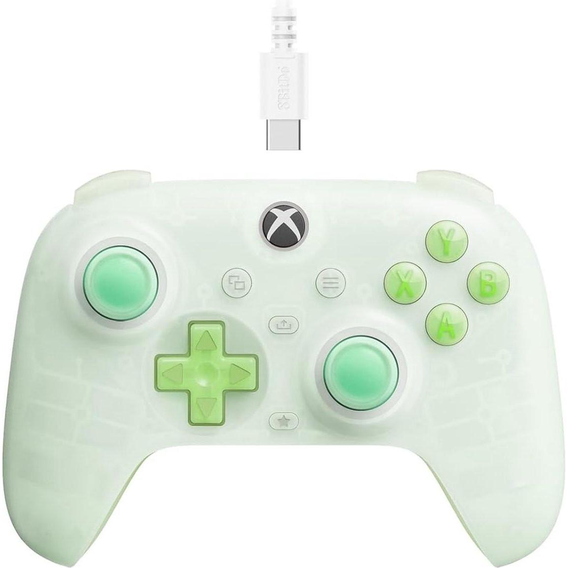 8bitdo Ultimate Mini Wired Xbox Pad Clear Green (Windows, Xbox Series X ...