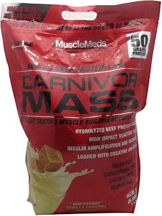 Musclemeds Carnivor™ Mass (25 Servings, Vanilla Caramel) - Galaxus