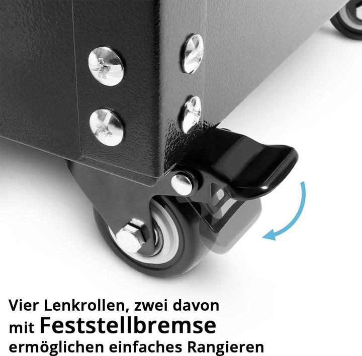 Stahlwerk Werkzeugwagen ST-730 Rollwagen Montagewagen Transportwagen ...