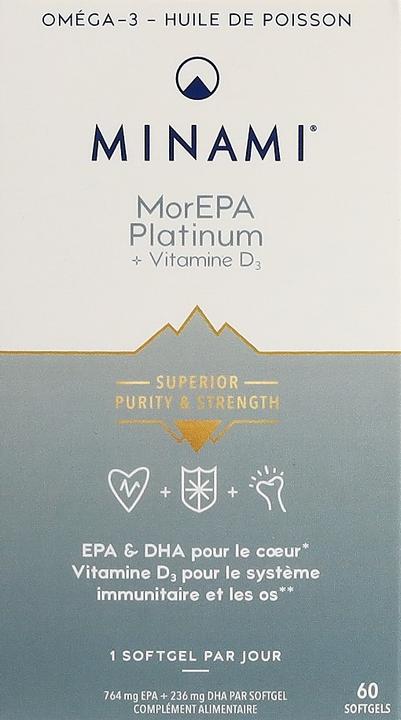 Minami MorEPA Platinum Softgels Ds 60 Stk - kaufen bei Galaxus