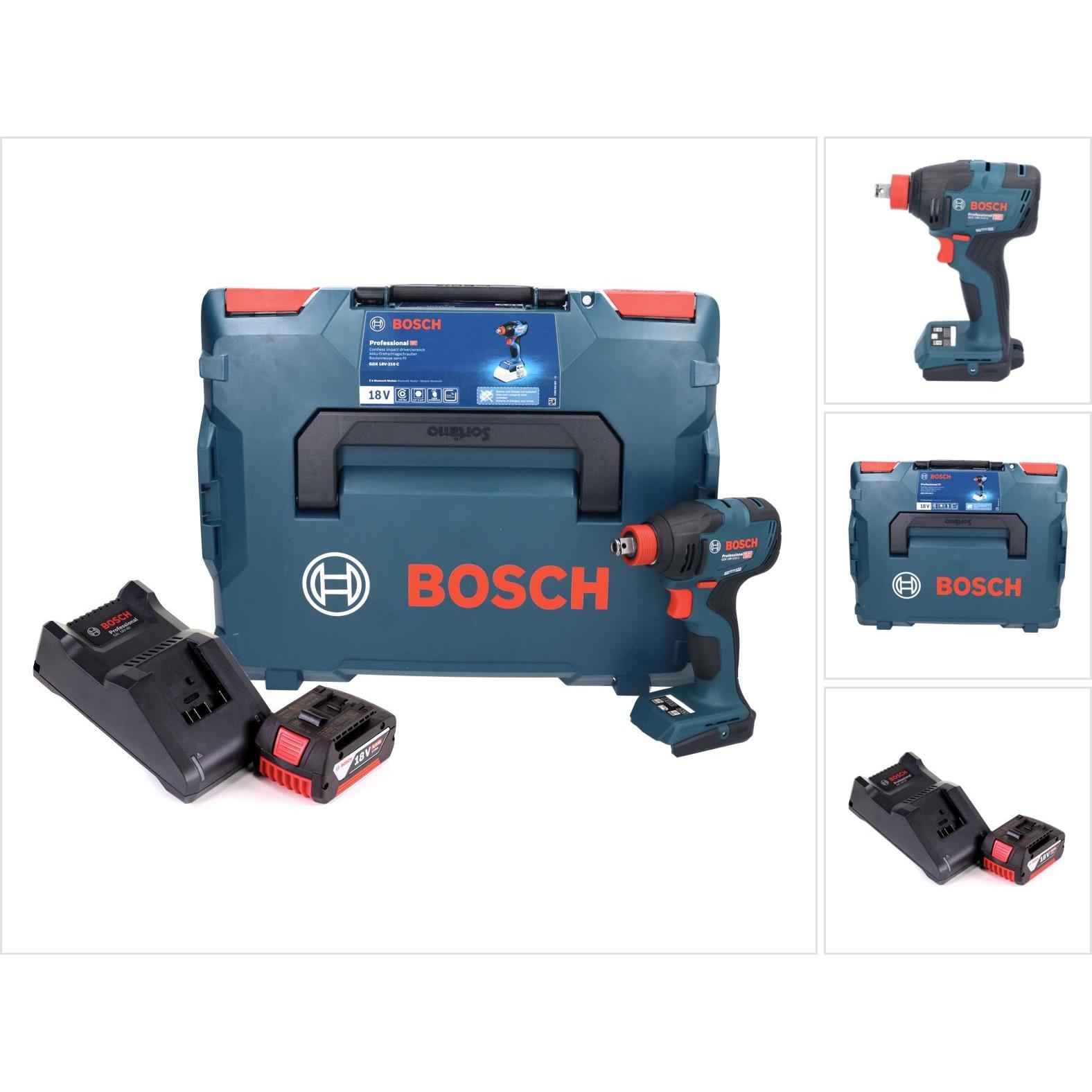 Bosch Professional Bosch GDX 18V-210 C Avvitatore a impulsi ...