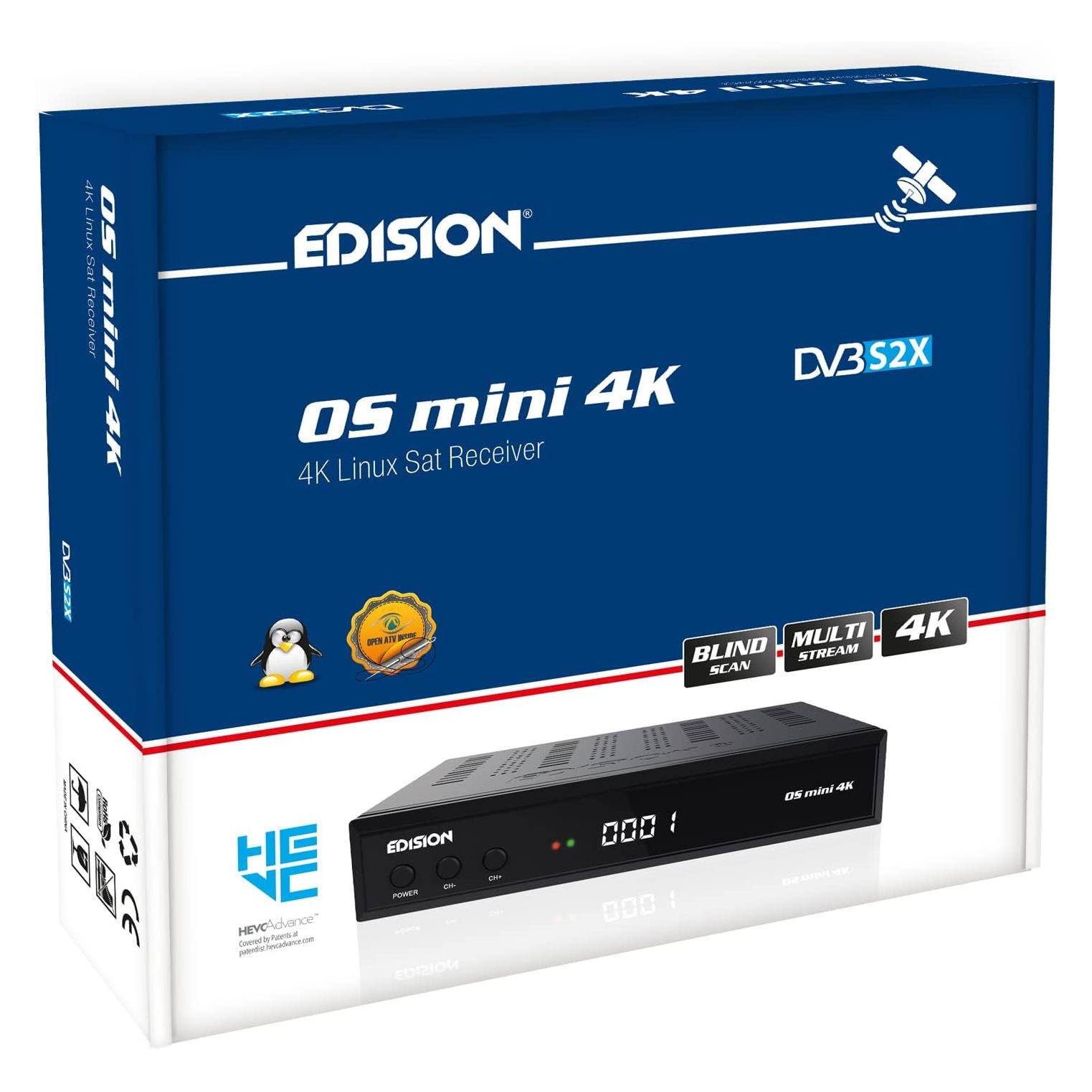 Edision OS Mini 4K, 1X S2X - kopen bij Galaxus