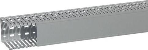 Legrand Transcab PVC Open Slot Grey Panel Trunking 80mm x 100mm x 2m ...