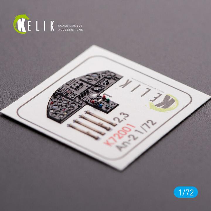 Kelik AN-2 Colt interior 3D decals for Trumpeter kit