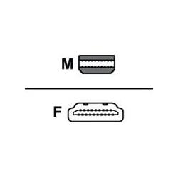 Kramer AD-MDP/HF/RING - Videoadapter - Mini DisplayPort männlich zu ...