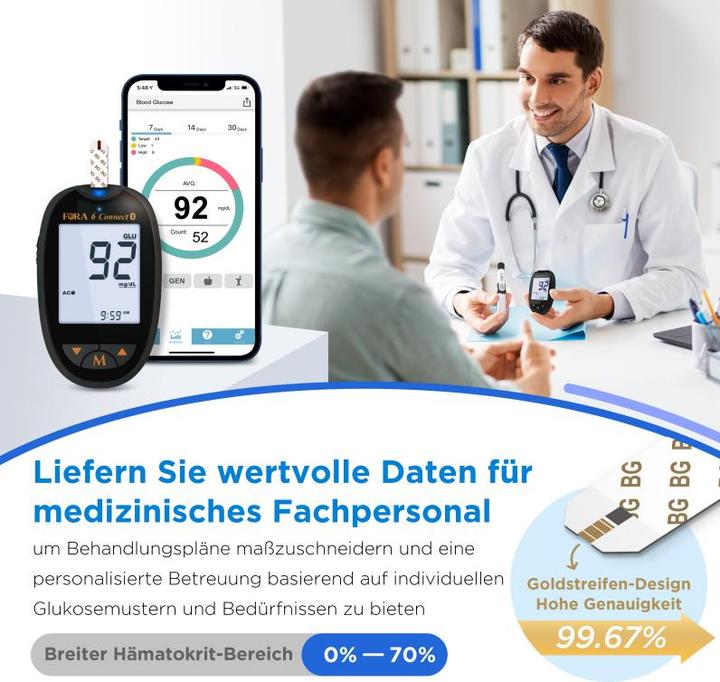 Fora 6 Blutzuckerteststreifen - buy at Galaxus