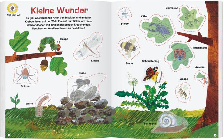 Gerstenberg Die kleine Raupe Nimmersatt - Mein Buch der Krabbeltiere ...