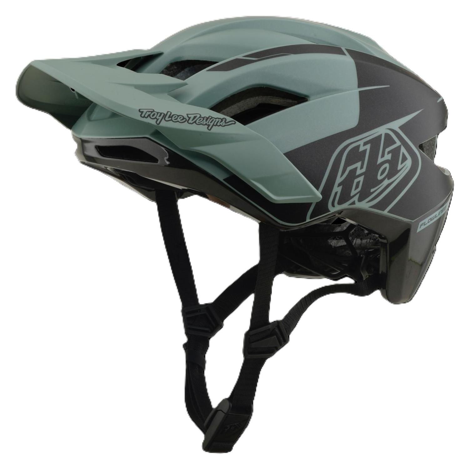Troy Lee Designs Flowline SE MIPS Helm, Hydro, sage/charcoal, M/L | 57 ...