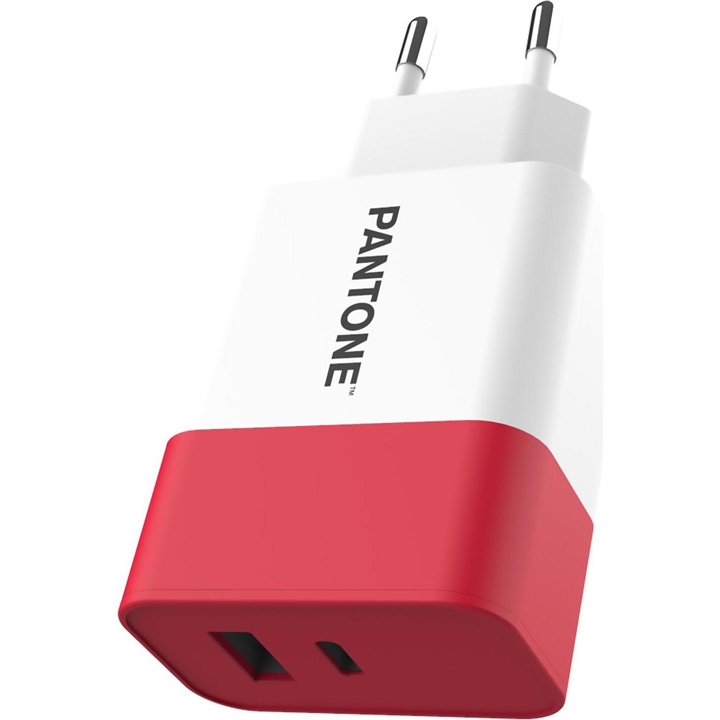Celly Charger Pantone Red 20w Usba Usbc Red Pt-Pdac02r1 - Digitec