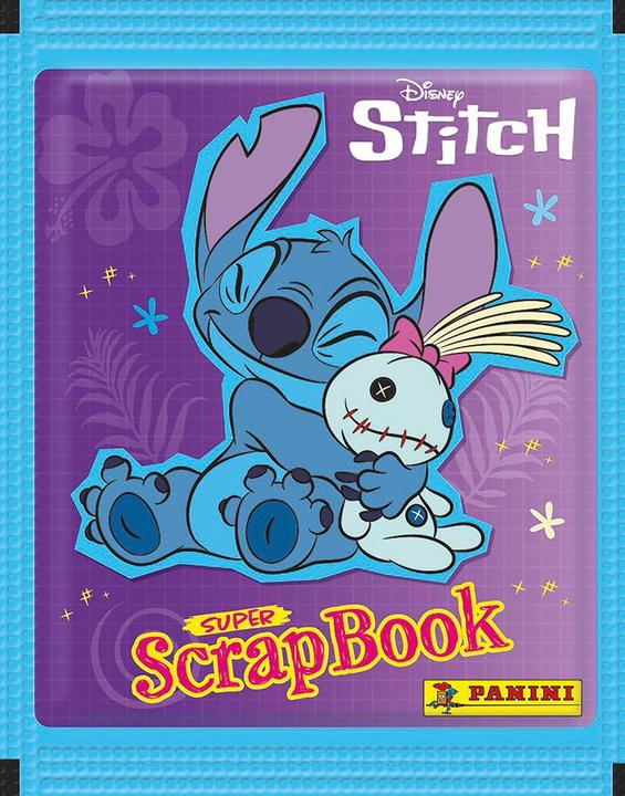 Panini Disney Stitch - Super ScrapBook (2025) - Sammelsticker - 1 Tüte