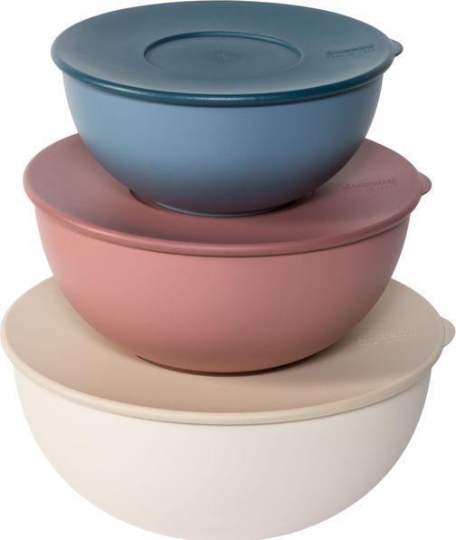 Guzzini EVERYWHERE BIO - Set 3 Schüsseln mit Deckel Assorted c. - Galaxus