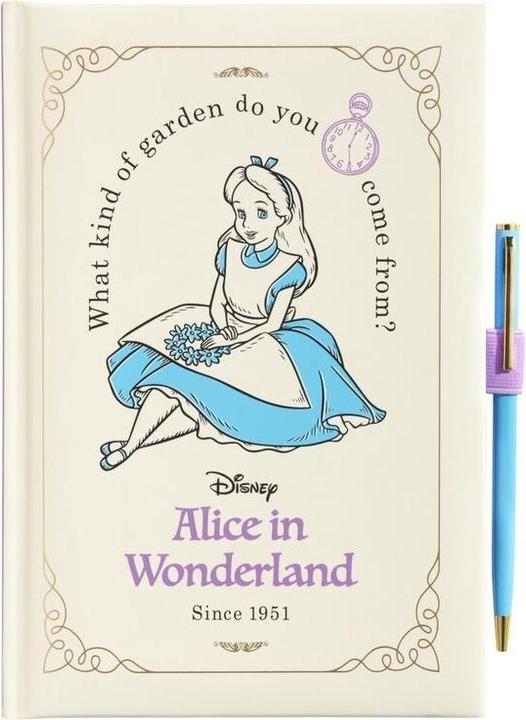 Grupo Erik DISNEY - Alice - Notebook Stylo-Bille - Format A5 - Galaxus