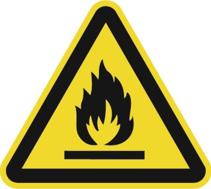 HP Autozubehör Warnzeichen Warnung feuergefährliche Stoffe - Galaxus