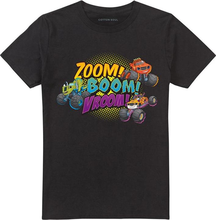 Blaze And The Monster Machines Zoom! Boom! Vroom! TShirt (XXL) - Galaxus