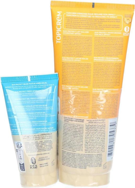 Topicrem Sun Protect Sonnenmilch Spf50+ Gele Après-Soleil