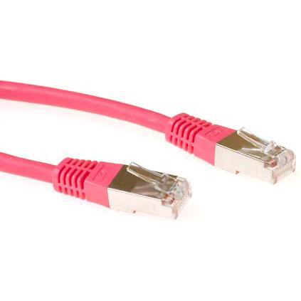 ACT Red 1.5 meter F/UTP CAT5E patch cable with RJ45 connectors. Cat5e f/utp lszh red 1.50m - Galaxus