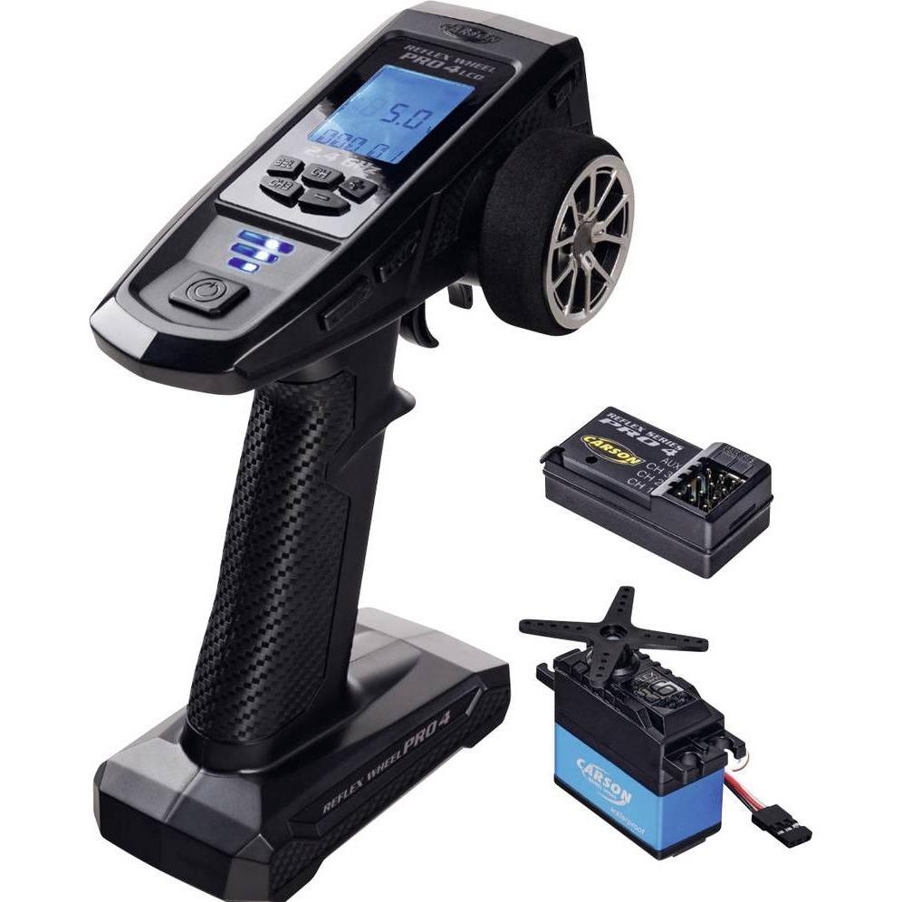 Carson FS Reflex Wh. Pro 4 2.4GHz LCD 6kg Serv. - kaufen bei Galaxus