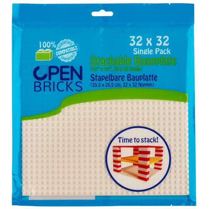 Open Bricks Baseplate 32x32 wh | OB-P32WH1 - kaufen bei Galaxus