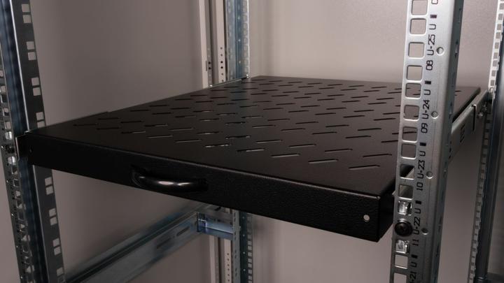 equip Variable shelf for server enclosures, 1U black - buy at Galaxus