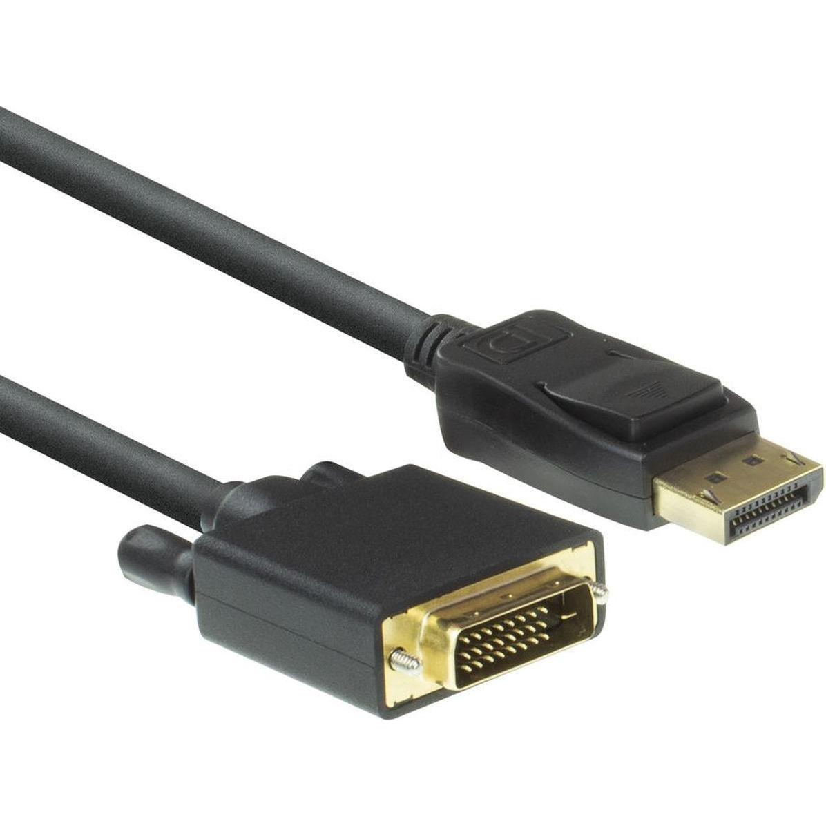 ACT AC7505 Videokabel-Adapter 1,8 m DisplayPort DVI Schwarz - Digitec