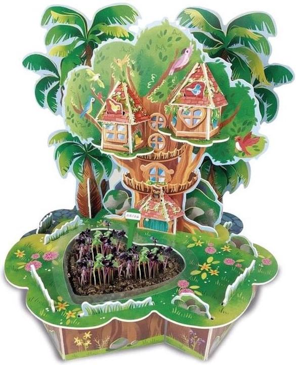 Educa 19469 Puzzle and eco Stem 3D Dream Gardens - The Treehouse from 6 ...