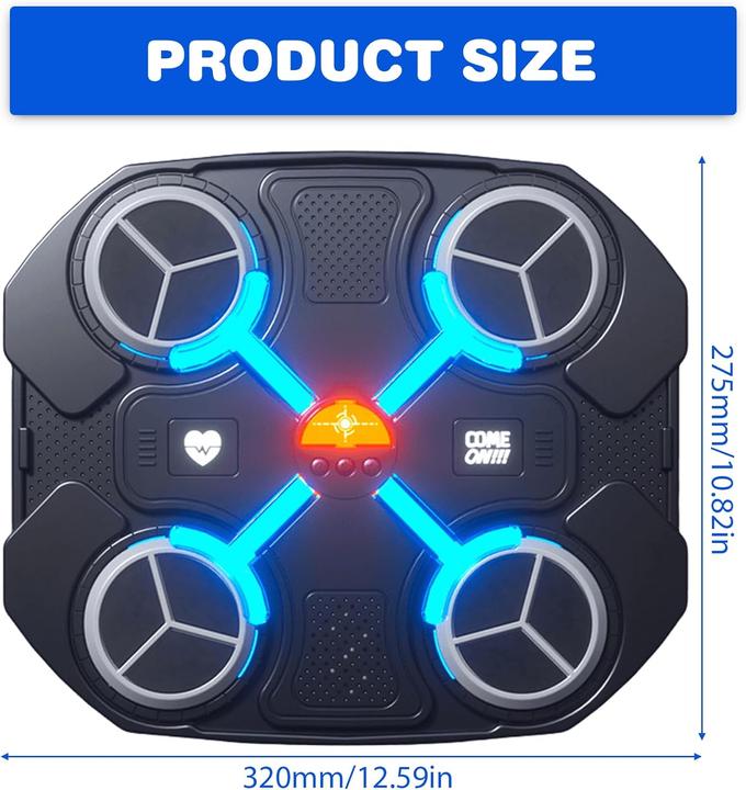 Gbkdqq Music Boxing Machine mit LED und Bluetooth - kaufen bei Galaxus ...