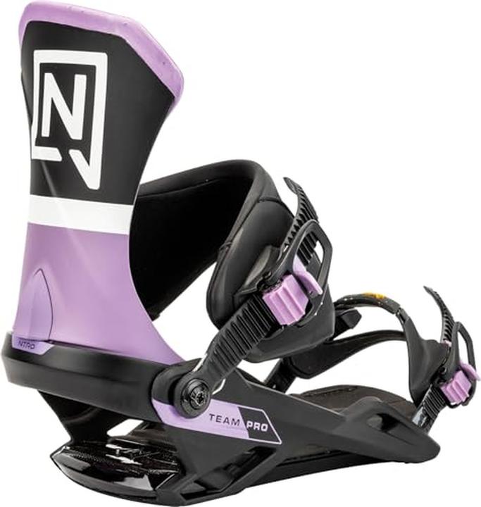 Nitro Kunststof Team Pro 24 Snowboardbinding, lila, M - Galaxus