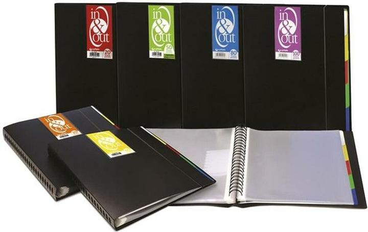 Grafoplas Ordnungsmappe IN & OUT Schwarz A4 (2 Stück) - Galaxus