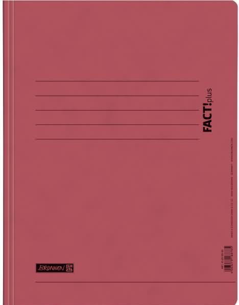 Brunnen Spiralhefter FACT!plus Karton rot DIN A4 (A4, 1 x) - Digitec